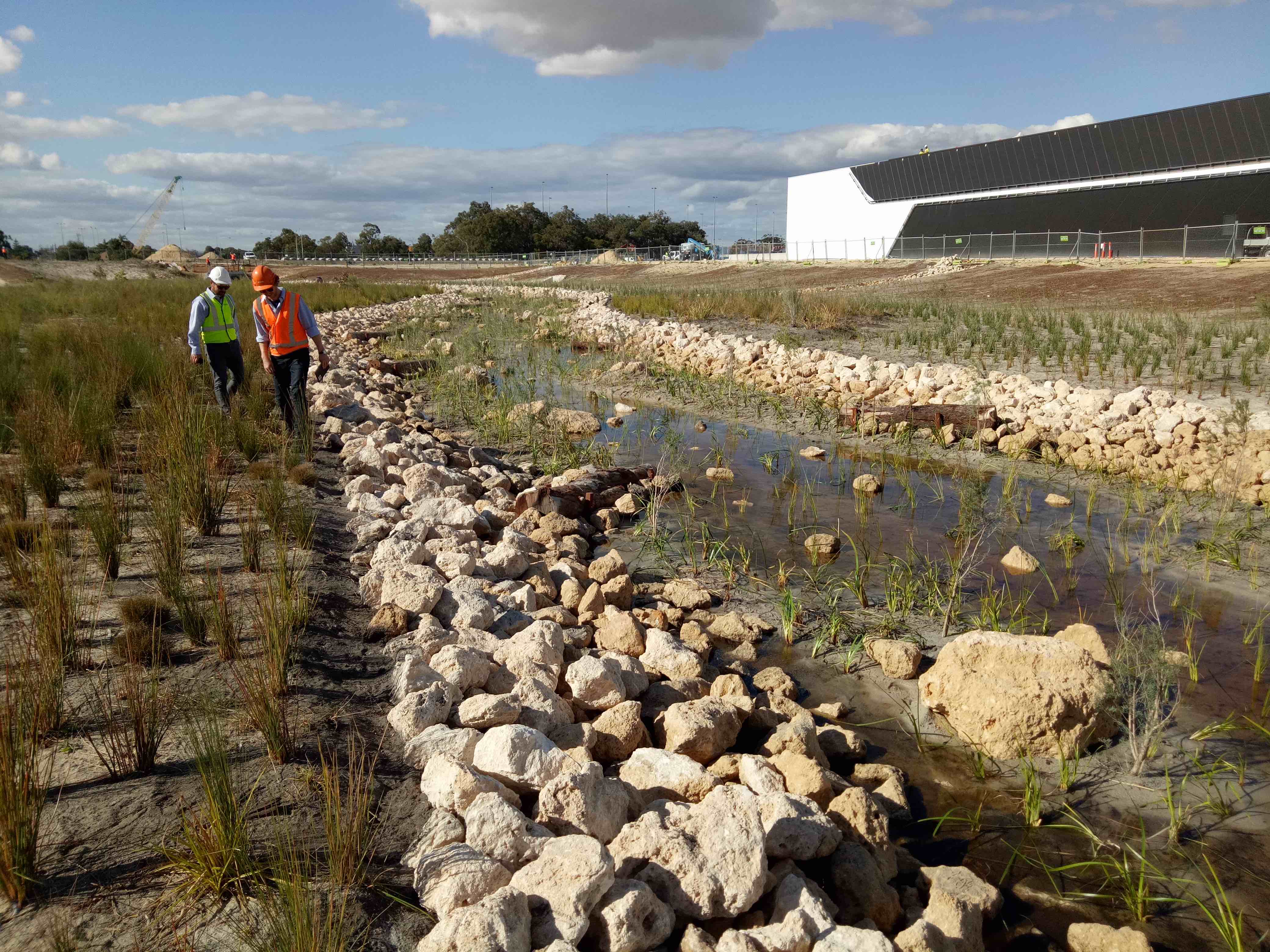 Perth Airport – Living Stream Project | Syrinx – Nature-based ...